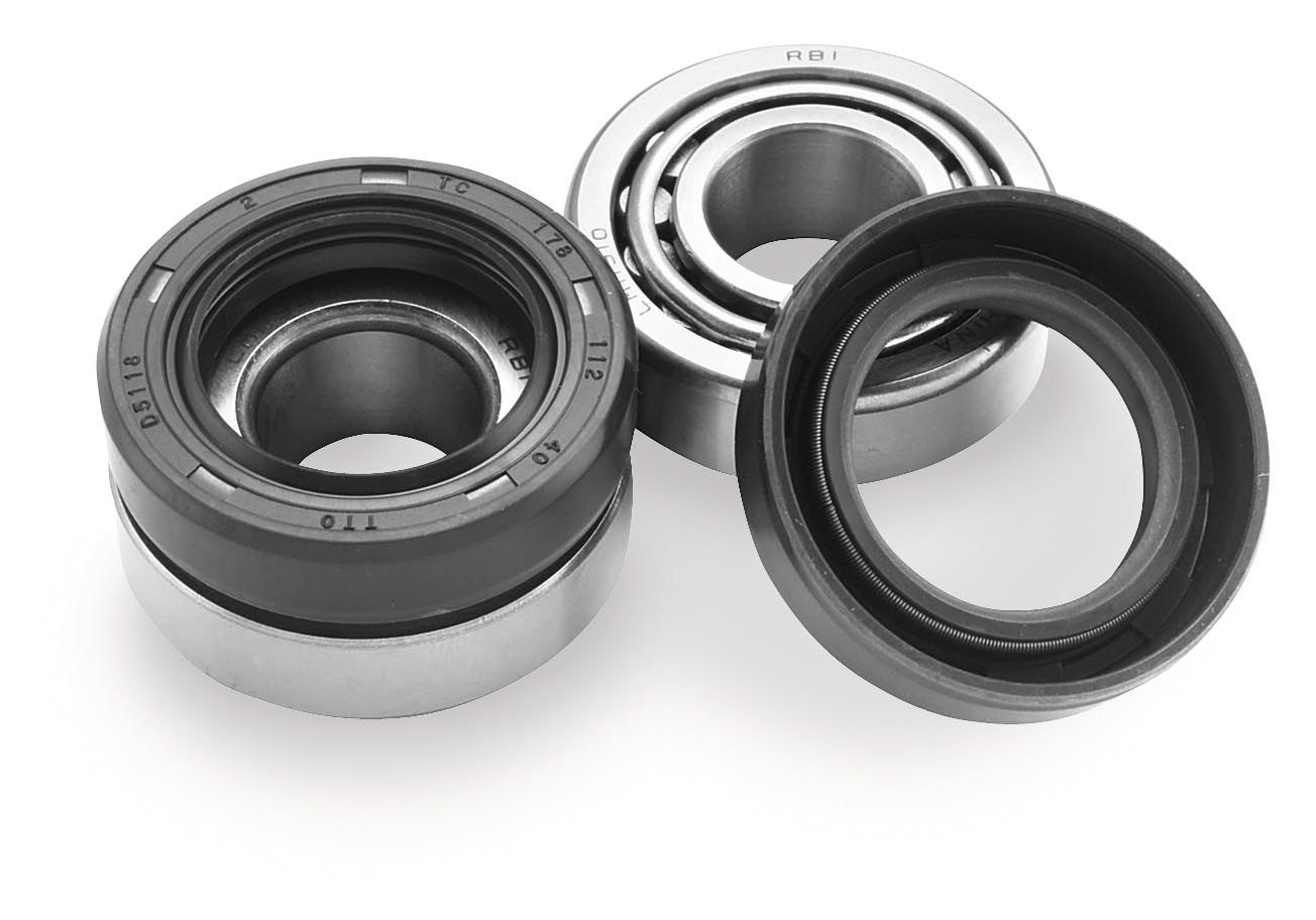 All Balls Racing Front / Rear Wheel Bearing Kit For Harley 1973-1999 ...