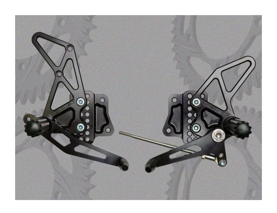 Vortex Adjustable Rearsets Suzuki GSXR 1000 2007-2008 - Cycle Gear