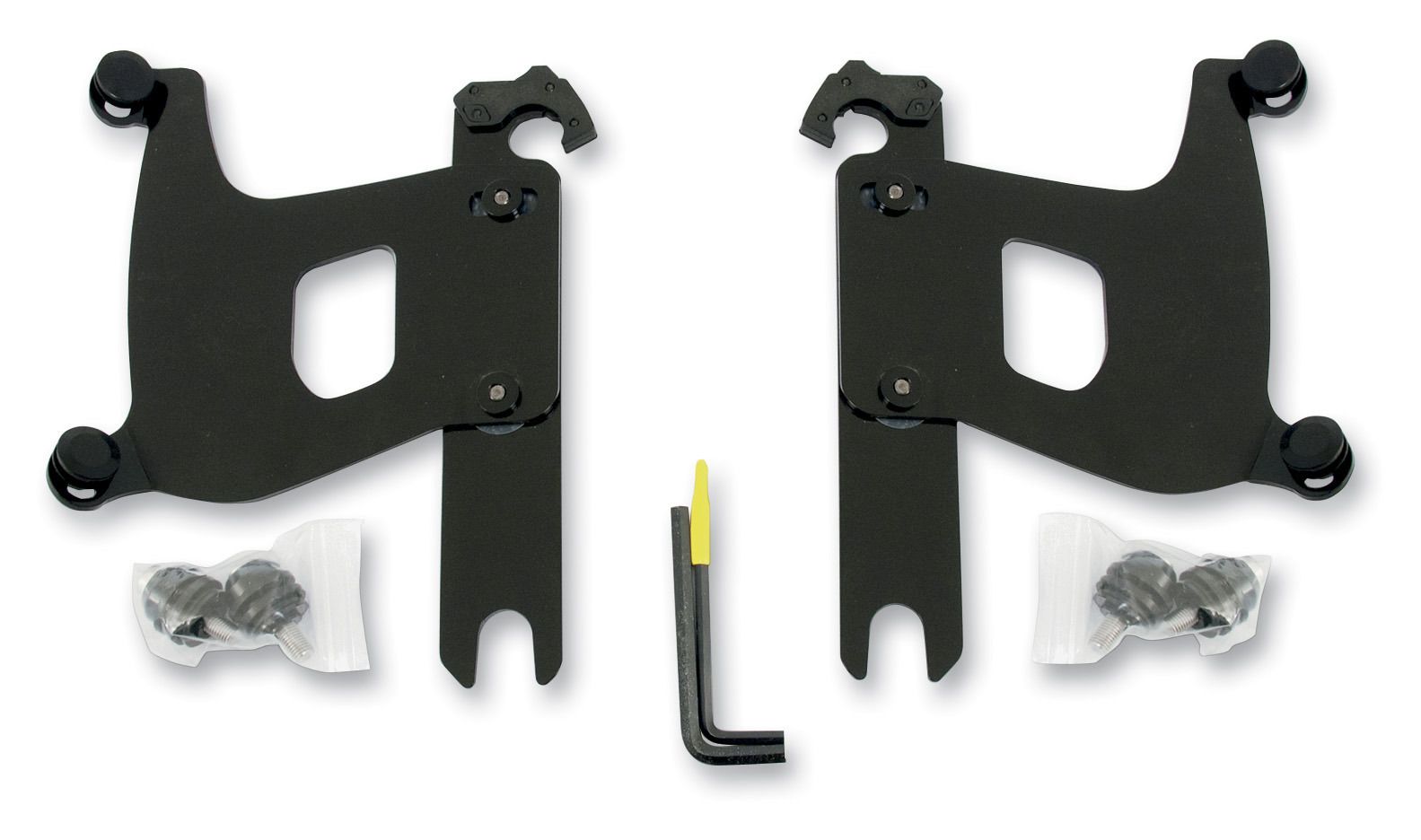 Memphis Shades Bullet Fairing Trigger-Lock Mount Kit For Harley - Cycle ...