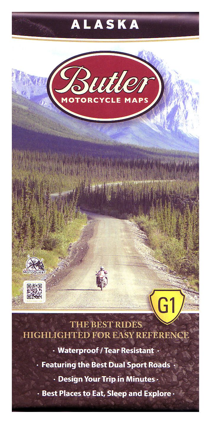 Butler Maps Alaska - Cycle Gear