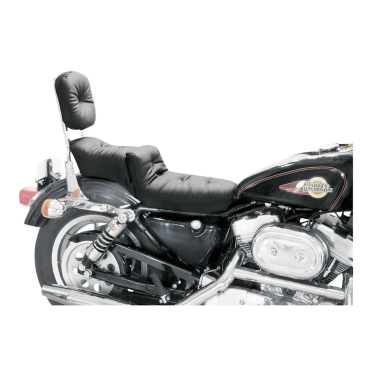 Mustang Regal Duke Seat For Harley Sportster 1982-1995 - Cycle Gear