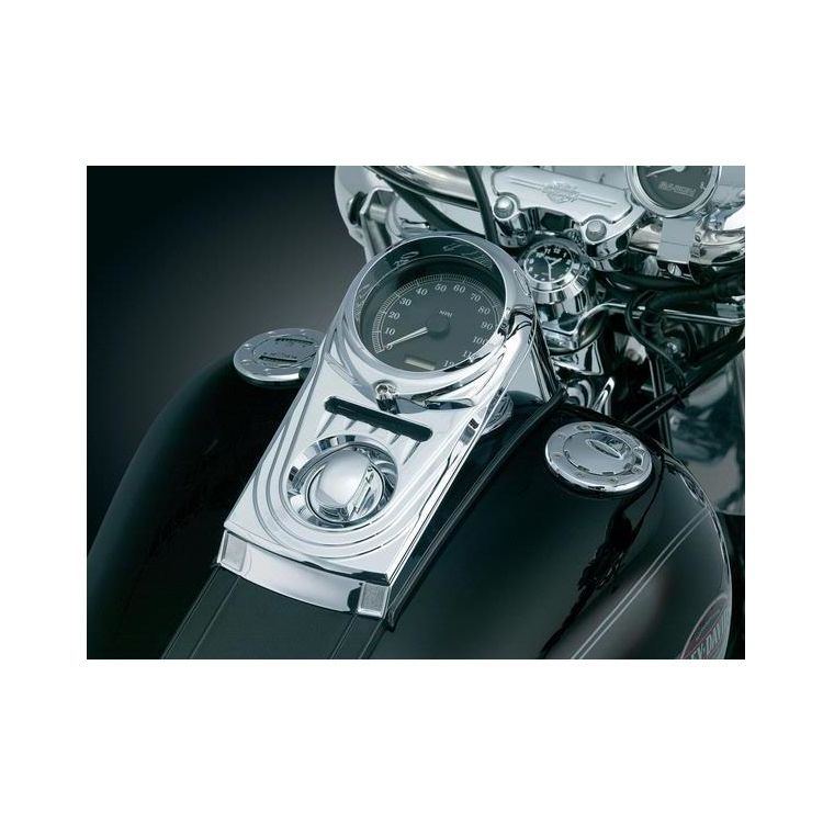 Kuryakyn Dash Panel Cover For Harley Softail / Wide Glide 1993-2017 ...