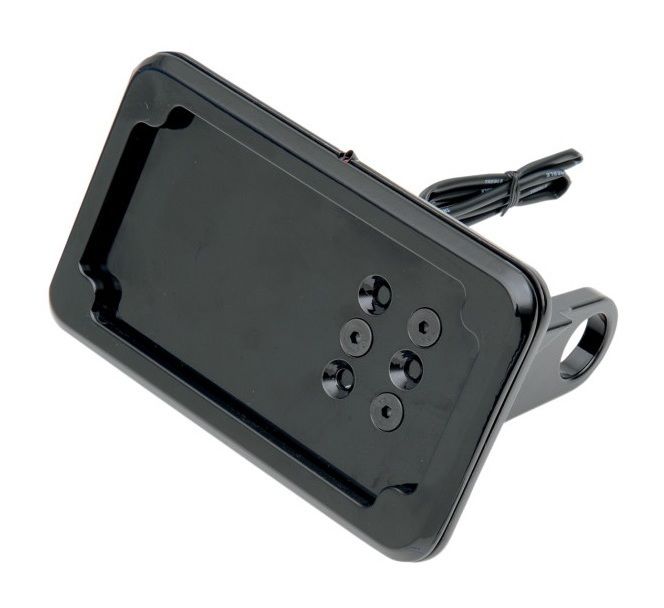 Cycle Visions LED Side-Mount License Plate Holder For Harley Softail ...