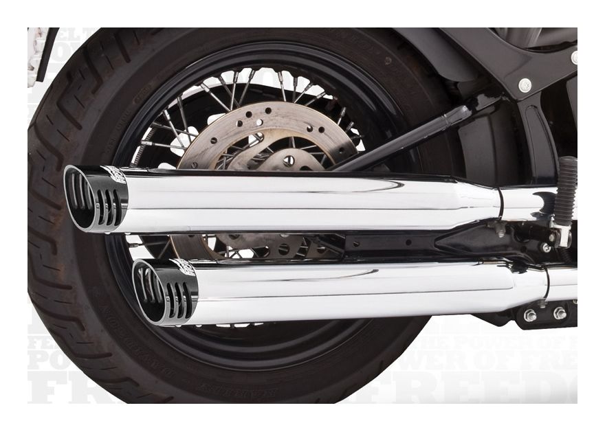 Freedom Performance Racing Mufflers For Harley Softail Deluxe / Cross ...