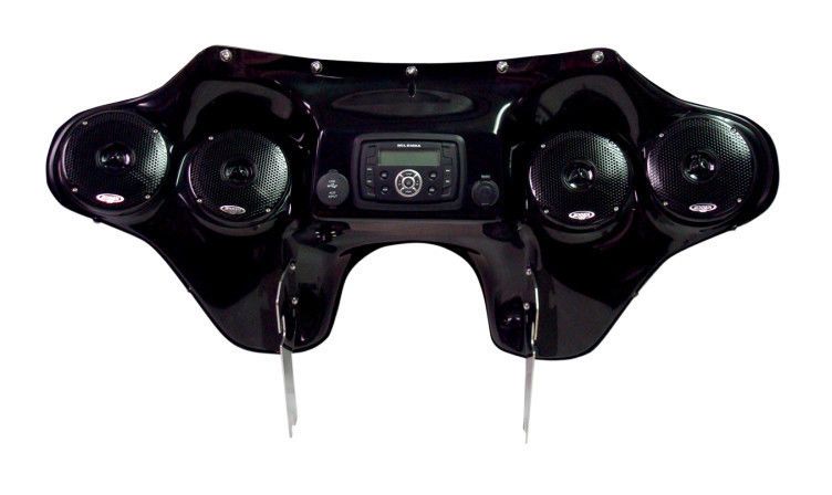 Hoppe Rodzilla Detachable Audio Fairing For Harley Heritage Softail ...