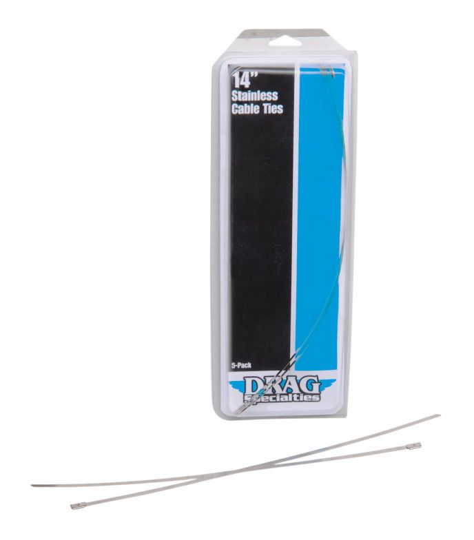 Drag Specialties Stainless Steel Cable Wraps - Cycle Gear