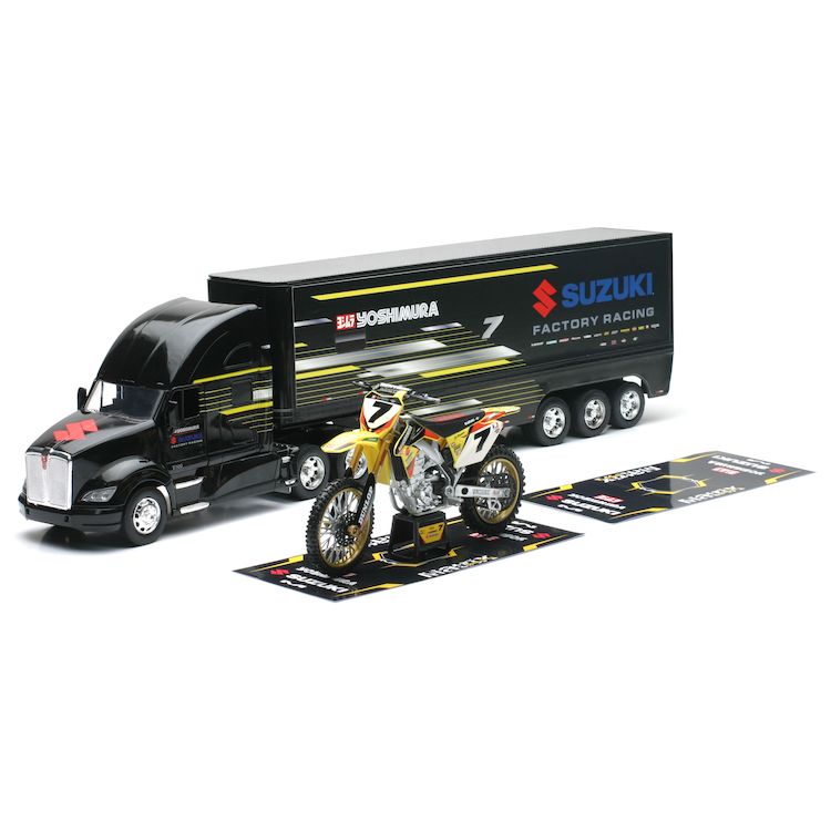 New Ray Toys Yoshimura Suzuki James Stewart Team Gift Set - Cycle Gear