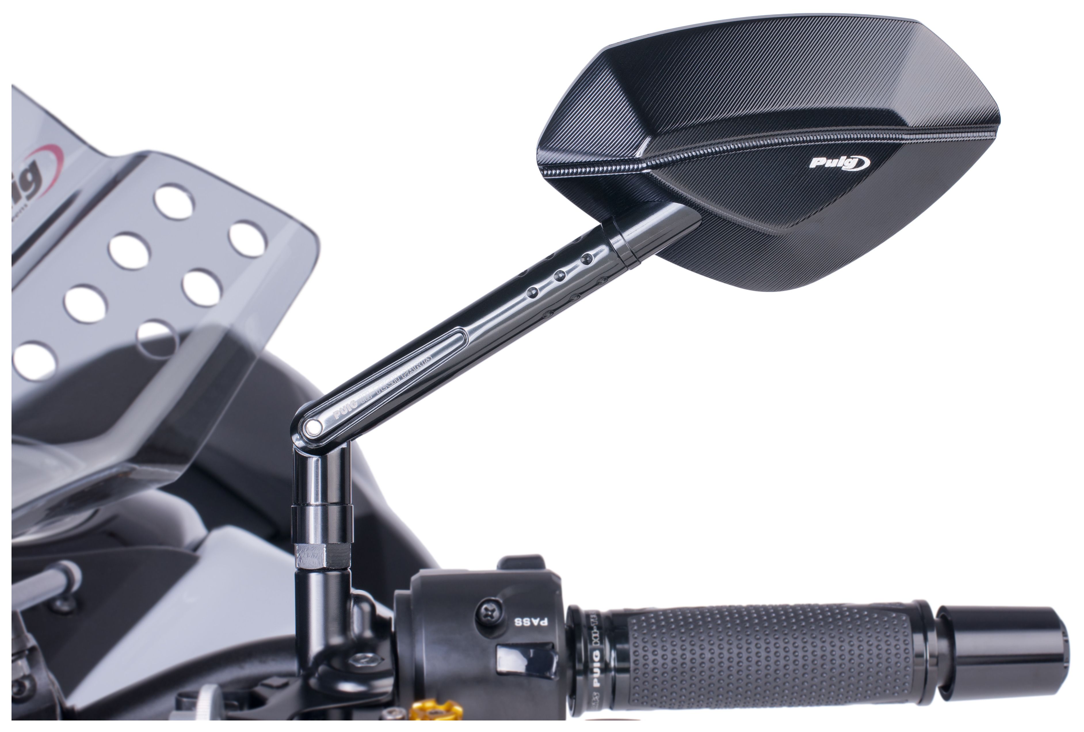 Puig Hi-Tech Type 1 Mirrors - Cycle Gear