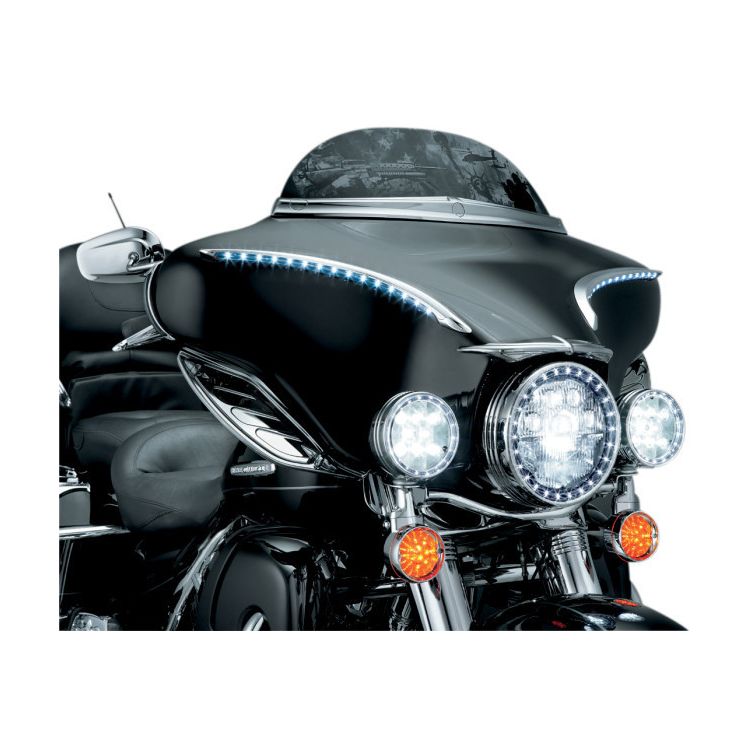 Kuryakyn LED Bat Lashes For Harley Touring / Trike - Cycle Gear