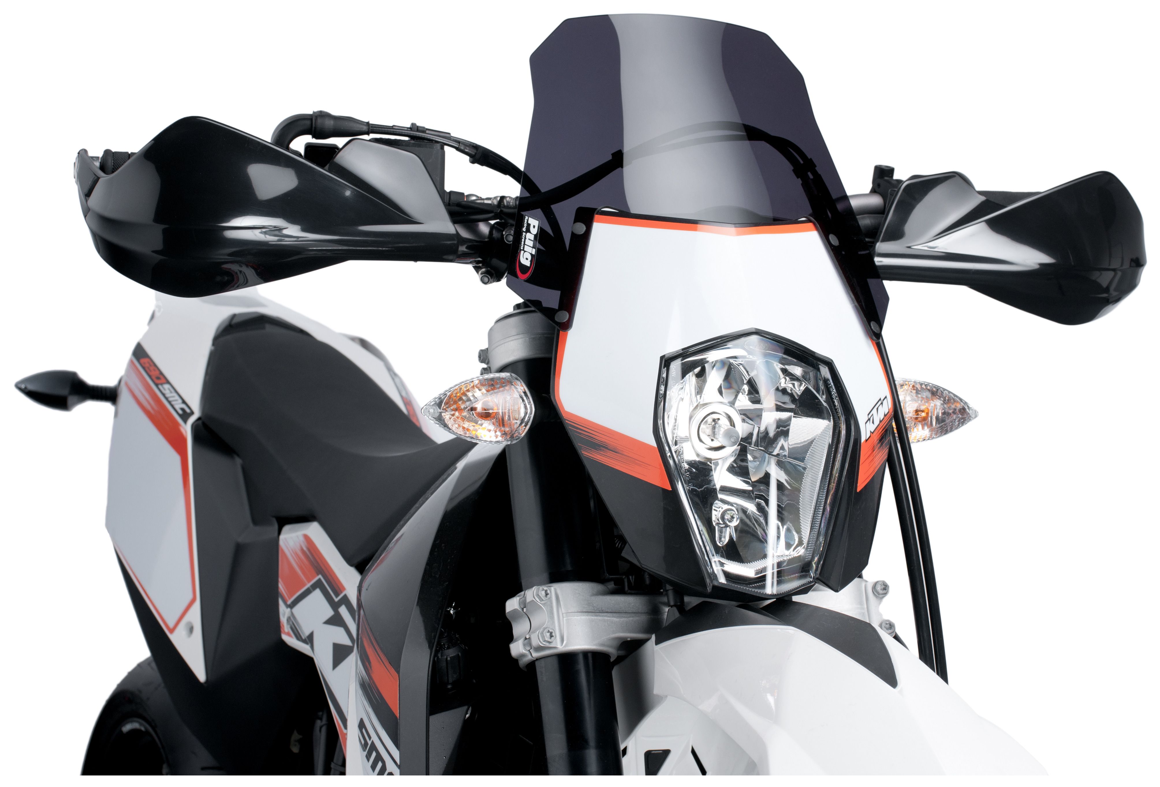 Puig Naked New Generation Windscreen KTM 690 Supermoto SMC R 2012-2013 ...