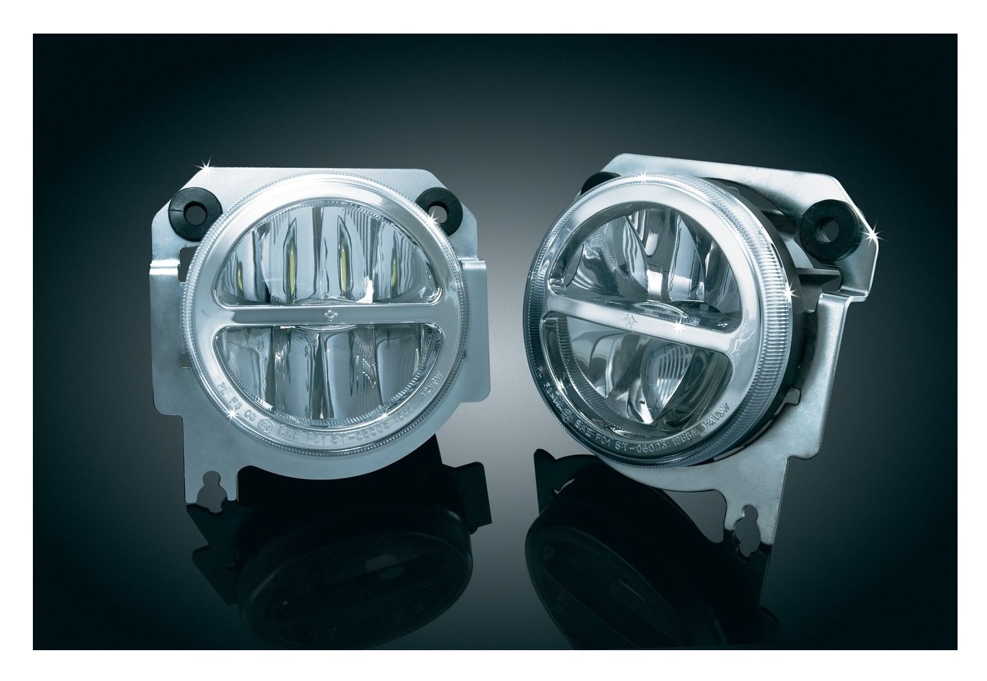 Kuryakyn LED Driving Lights For Honda GoldWing GL1800 2001-2010 - Cycle ...