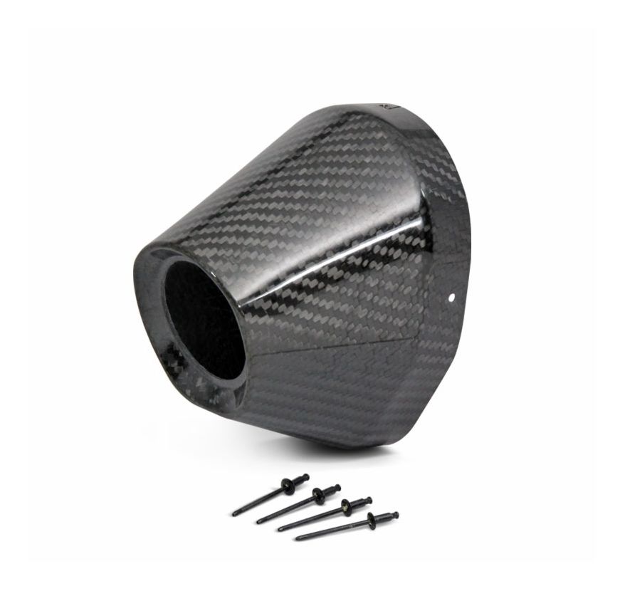 Pro Circuit Ti-5 / Ti-6 Replacement Carbon Fiber End-Cap - Cycle Gear