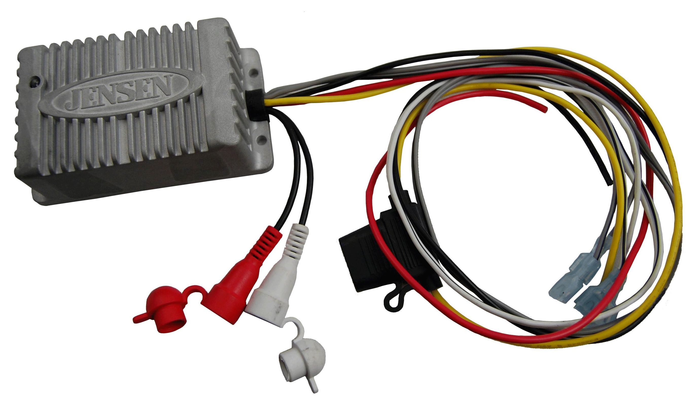 Jensen JAHD240 80W 2-Channel Universal Amplifier - Cycle Gear