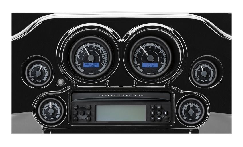 Dakota Digital MVX-8K Series Plug-In 6-Gauge Kit For Harley Touring ...