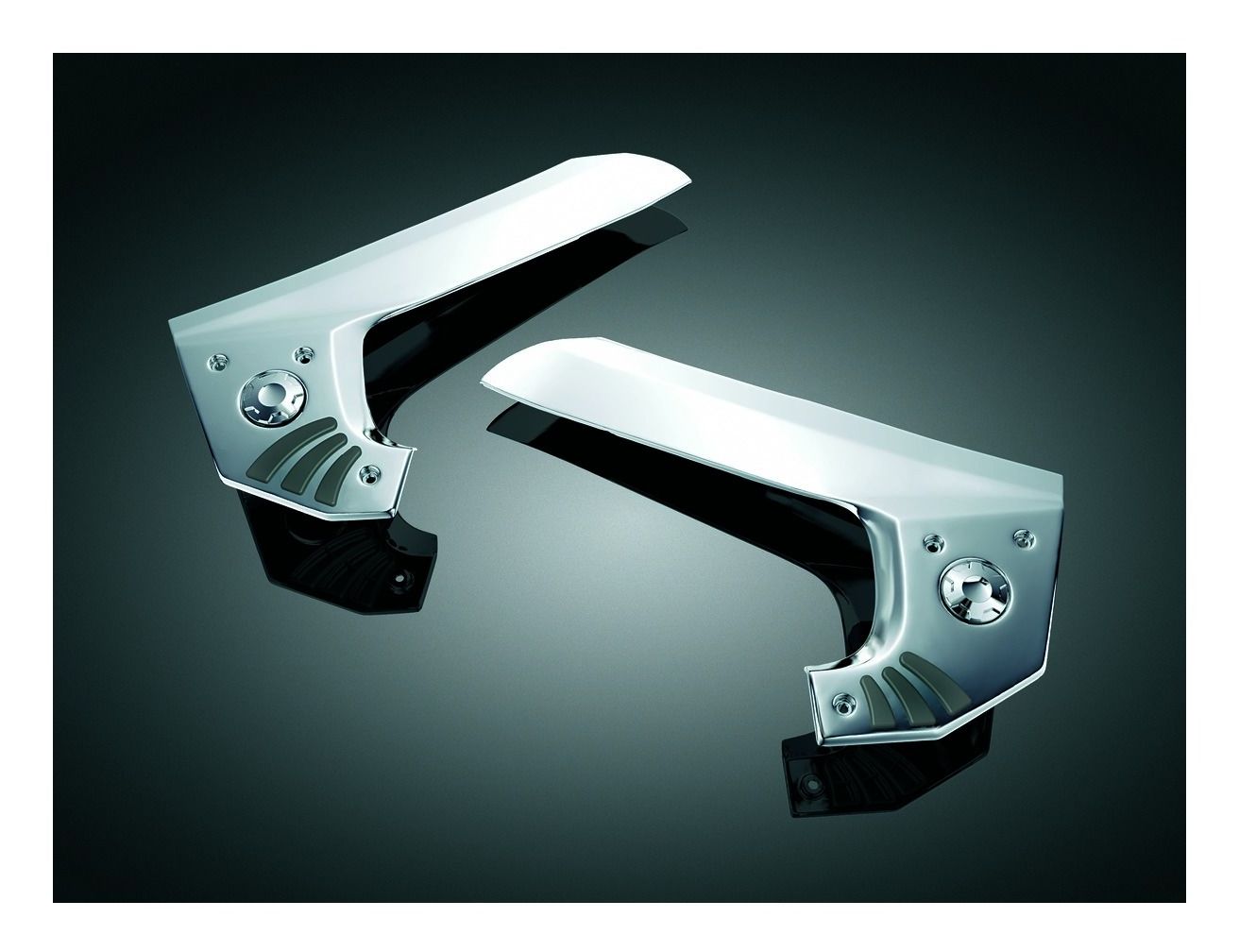 Kuryakyn Deluxe Boomerang Frame Covers For GoldWing GL1800 2001-2015 ...