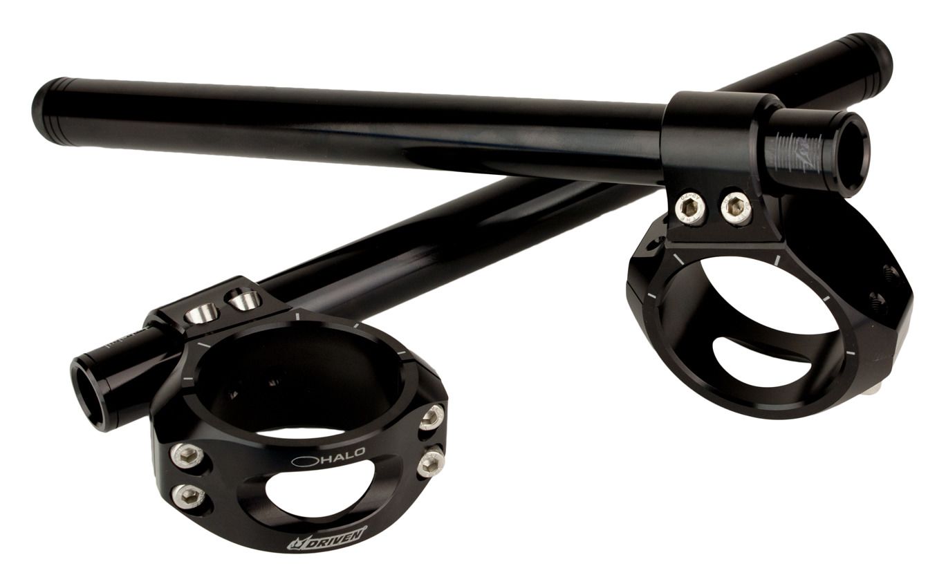 Driven Racing Halo Clip-Ons - Cycle Gear