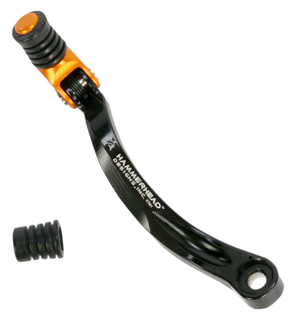 Hammerhead CNC Shift Lever / Rubber Tip KTM 2001-2015 - Cycle Gear