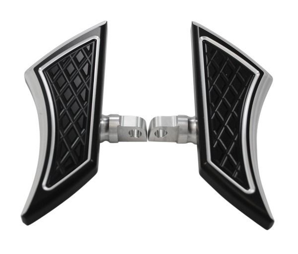 Eddie Trotta Platinum Cut Mini Folding Floorboards For Harley - Cycle Gear