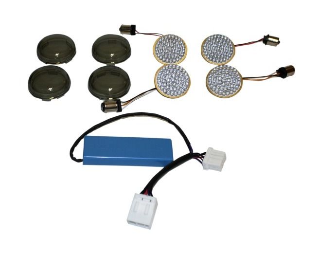 Custom Dynamics Complete LED Turn Signal Conversion Kit For Harley ...