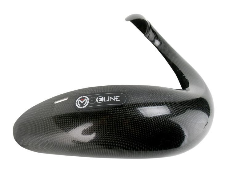 Moose Racing E-Line Carbon Fiber Pipe Guard KTM / Husqvarna / Husaberg ...