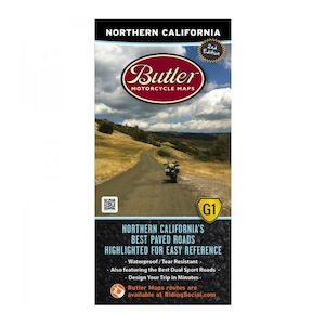 Butler Maps | Waterproof & Tear Resistant Motorcycle Maps - Cycle Gear