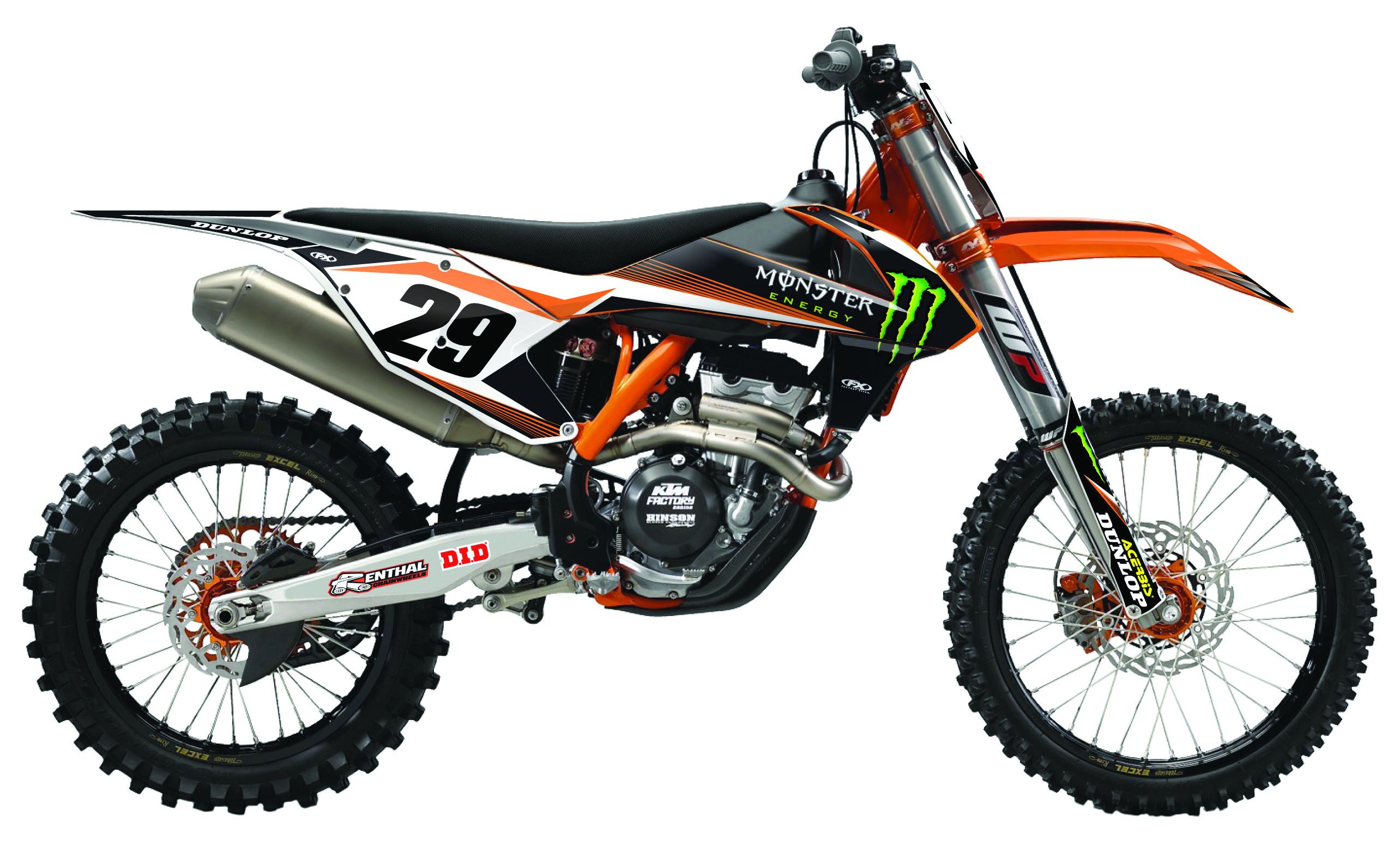 Factory Effex EVO 13 Shroud / Airbox Graphics Kit - Cycle Gear