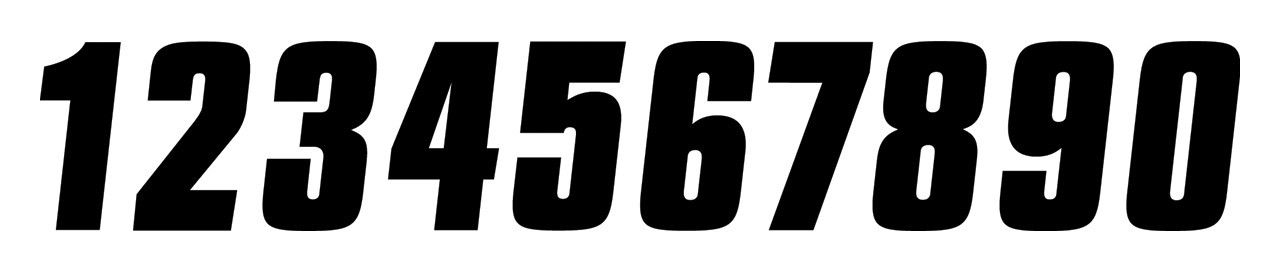 Factory Effex Factory Numbers - Cycle Gear