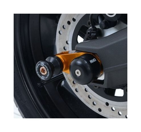 R&G Racing Offset Rear Spool Sliders Ducati Scrambler 2015 - Cycle Gear
