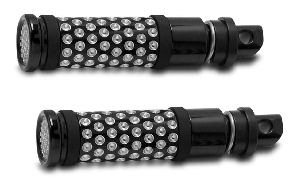 Arlen Ness Hole Shot Spring Loaded Footpegs For Victory - Cycle Gear