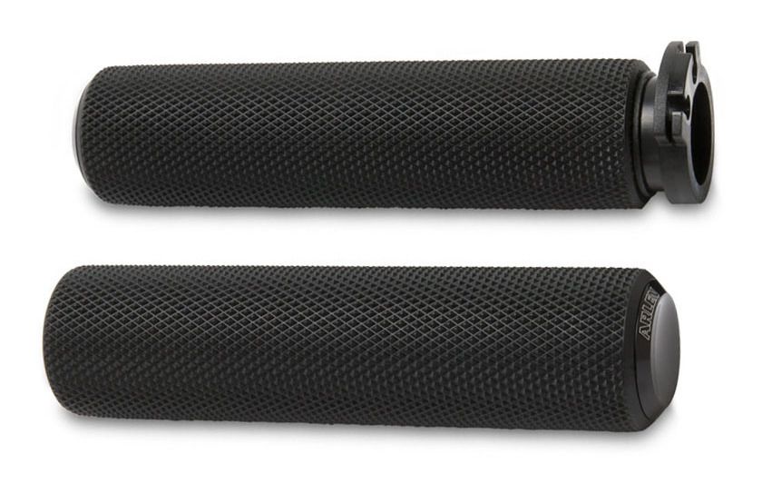 Arlen Ness Fusion Knurled Grips For Metric Cruiser And Victory - Cycle Gear