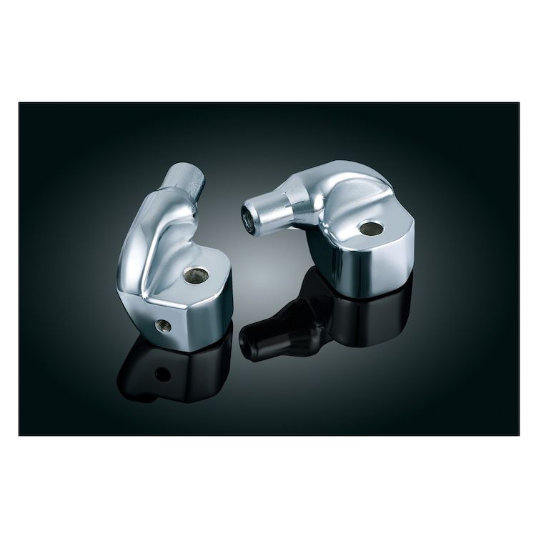 Kuryakyn Rear Tapered Foot Peg Adapters Can-Am Spyder RS / GS - Cycle Gear