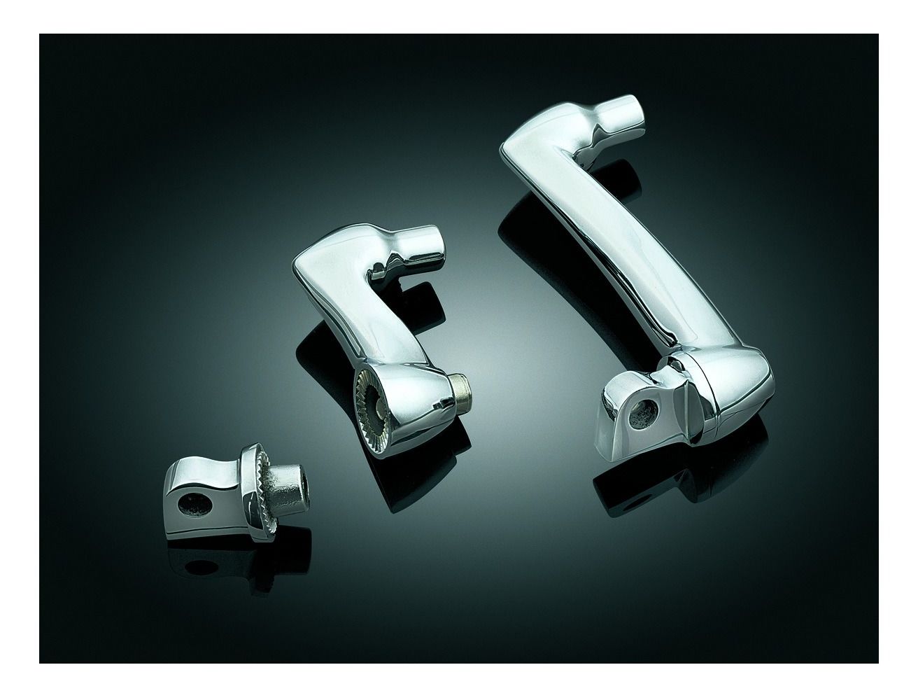 Kuryakyn Lockable Offset Foot Peg Mounts For Harley - Cycle Gear