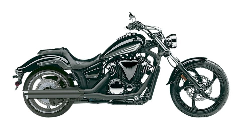 Cobra 4" Slip-On Muffler Yamaha Stryker XVS1300C 2011-2014 - Cycle Gear