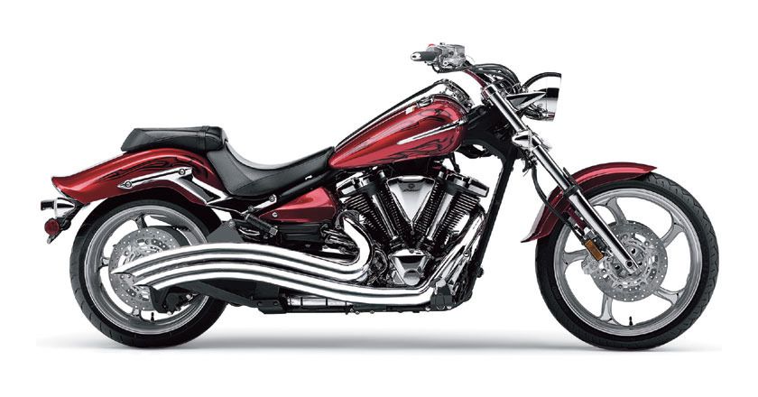 Cobra Speedster Swept Exhaust Yamaha Raider XV1900C 2008-2014 - Cycle Gear