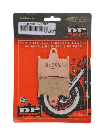 DP Brakes Sintered Rear Brake Pads For Harley Sportster 2014-2022 ...