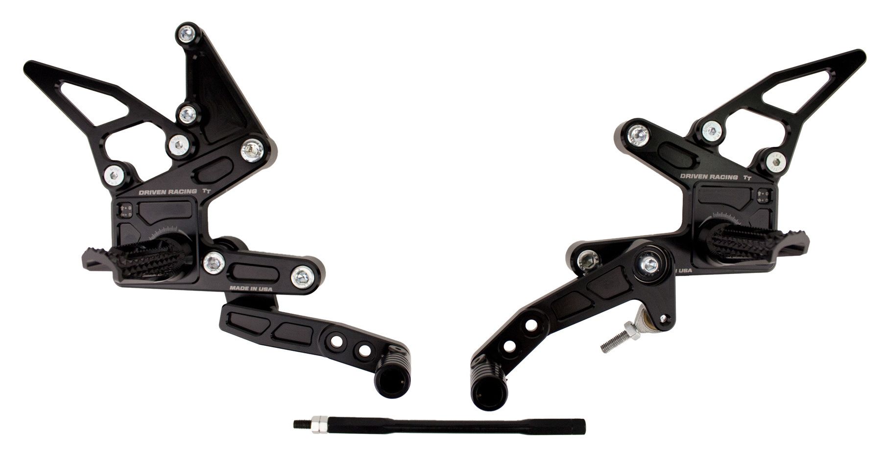 Driven Racing TT Rearsets Suzuki Hayabusa 1999-2021 - Cycle Gear