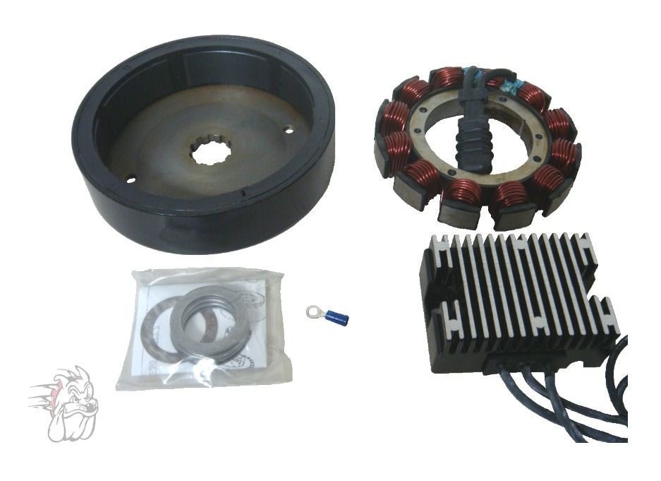 Spyke Heavy Duty 32 Amp Charging System For Harley Big Twin 1970-1999 ...