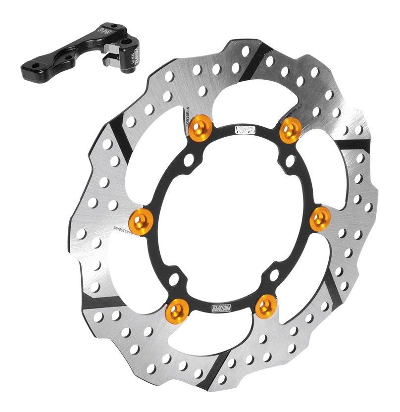 Pro Taper Race Spec Oversize Front Rotor Kit 270mm Yamaha 125cc-450cc ...