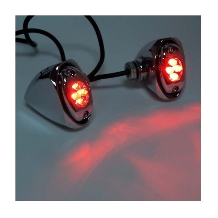 Joker Machine LED Center Mount Turn Signals For Harley - Cycle Gear