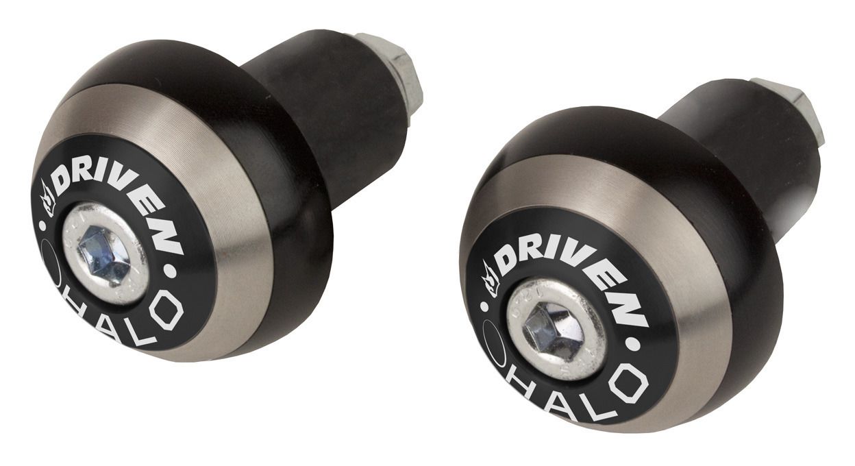 Driven Racing Halo Bar Ends - Cycle Gear