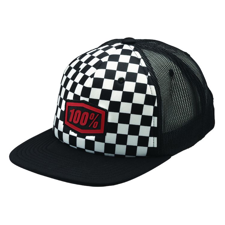 100% Checkers Hat - Cycle Gear