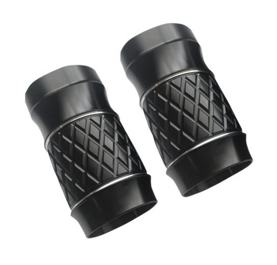 Eddie Trotta Platinum Cut Fork Slider Covers For Harley Touring 2014 ...
