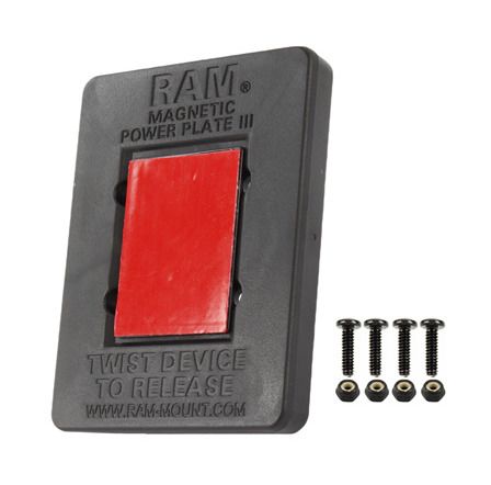 RAM Mounts Magnetic Power Plate - Cycle Gear