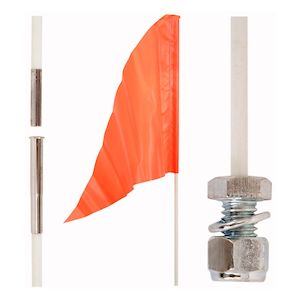 UTV & ATV Flags, Whips & Lighted Poles | Safety & Style Points - Cycle Gear