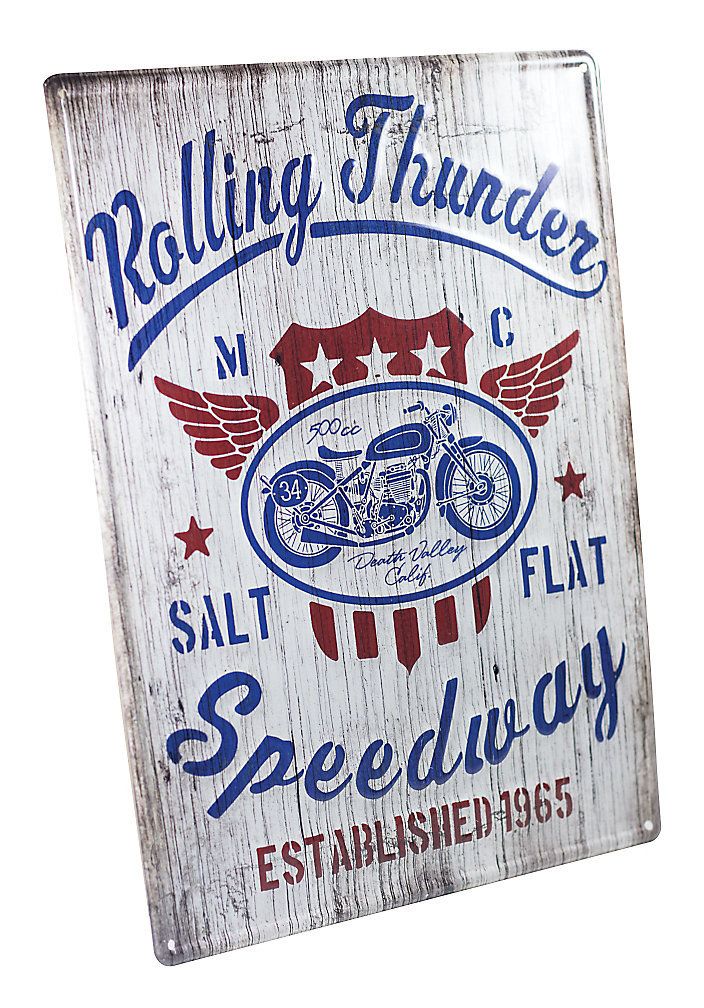 Wheelies Rolling Thunder Sign - Cycle Gear
