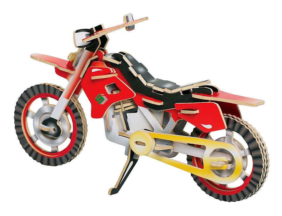 Wheelies Adventure 3D Jigsaw Puzzle - Cycle Gear