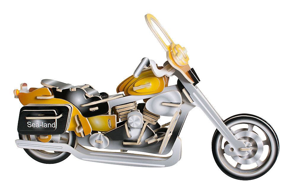 Wheelies Chopper 3D Jigsaw Puzzle - Cycle Gear