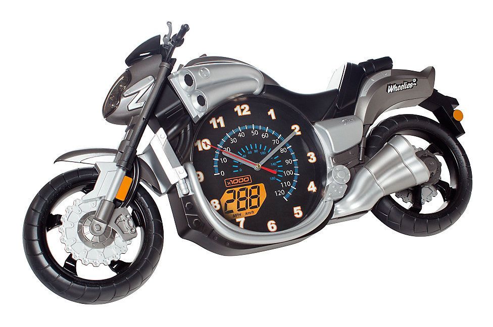 Wheelies VMAX Profile Wall Clock - Cycle Gear