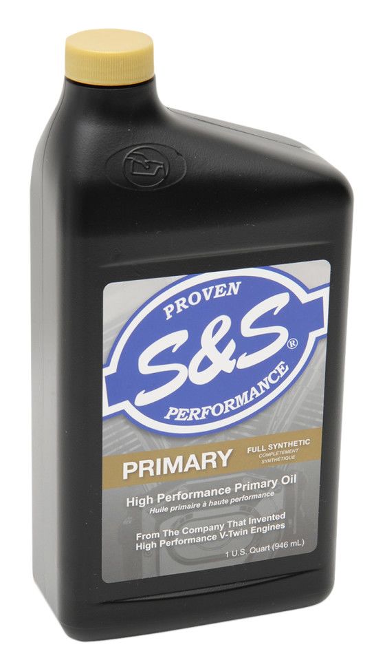S&S Cycle Premium Synthetic V-Twin Primary Oil - Cycle Gear