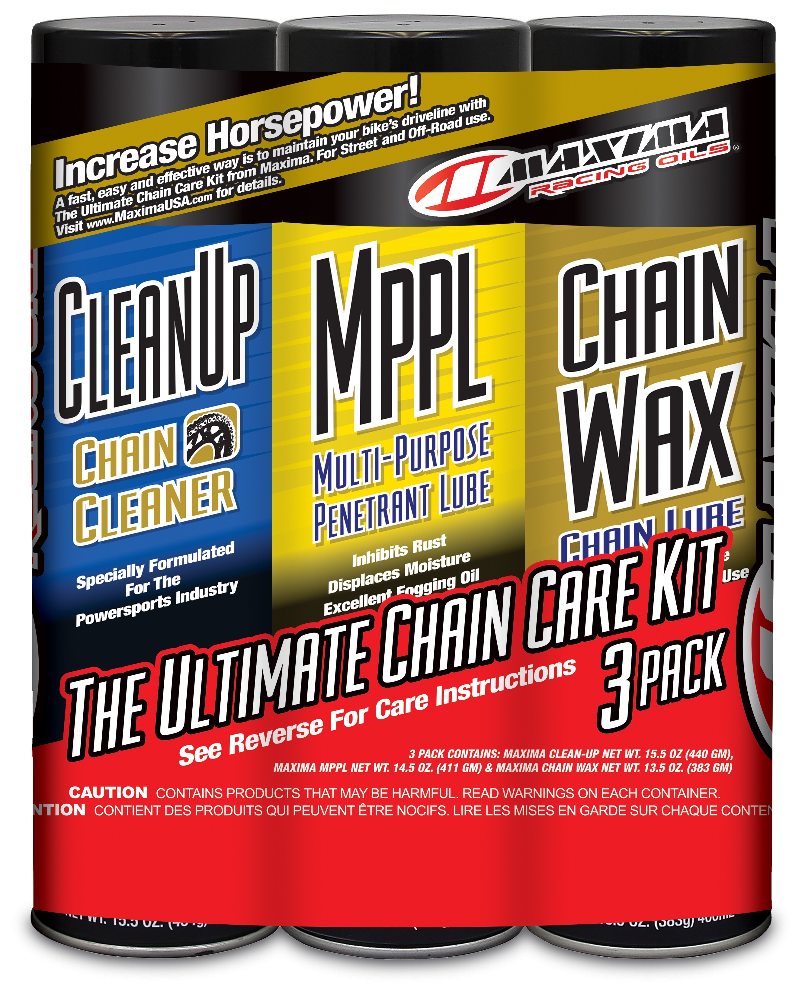 Maxima Chain Care Kit With Chain Wax - Cycle Gear